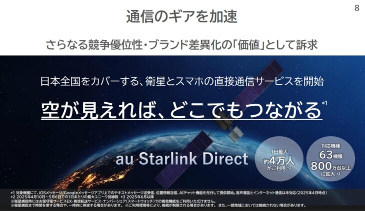 KDDI 2025年3月期決算、増収増益と発表 | DenpaNews | モバイル電波総合ニュースサイト